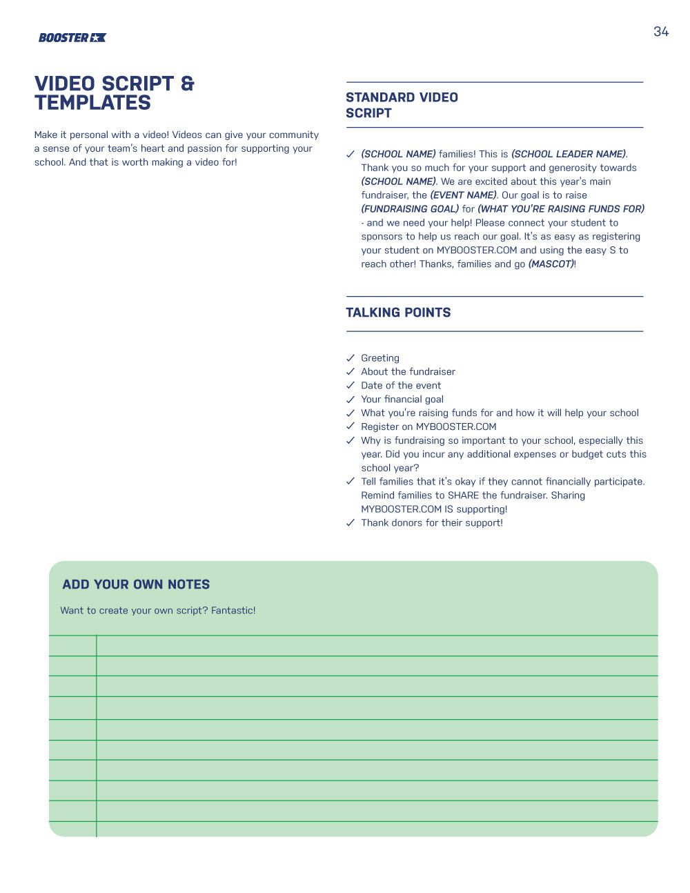 Promotional Video Script – Browse our Knowledge Base