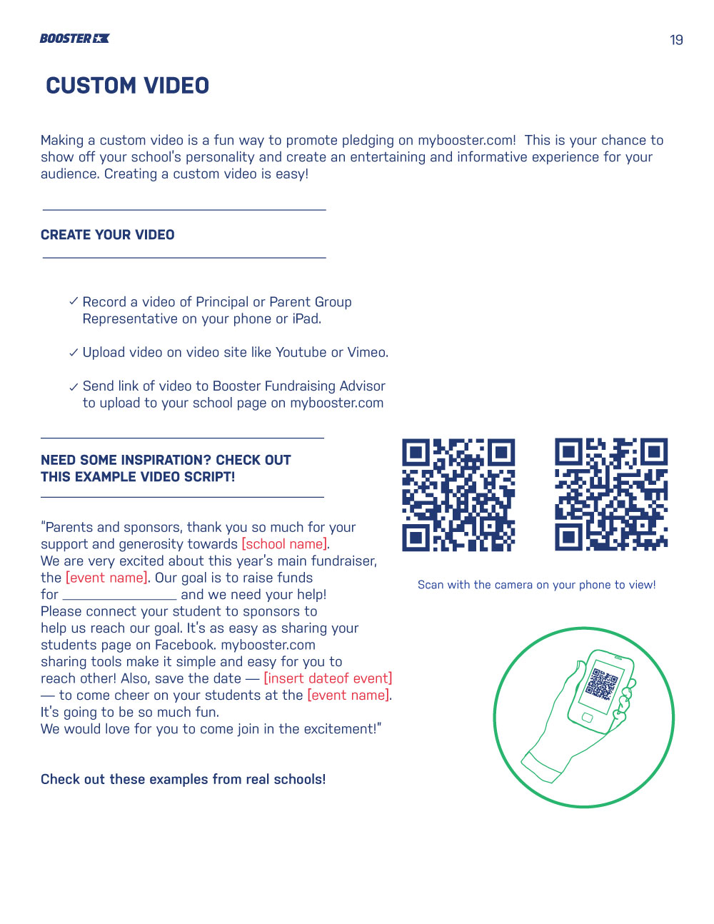 Promotional Video Script – Browse our Knowledge Base